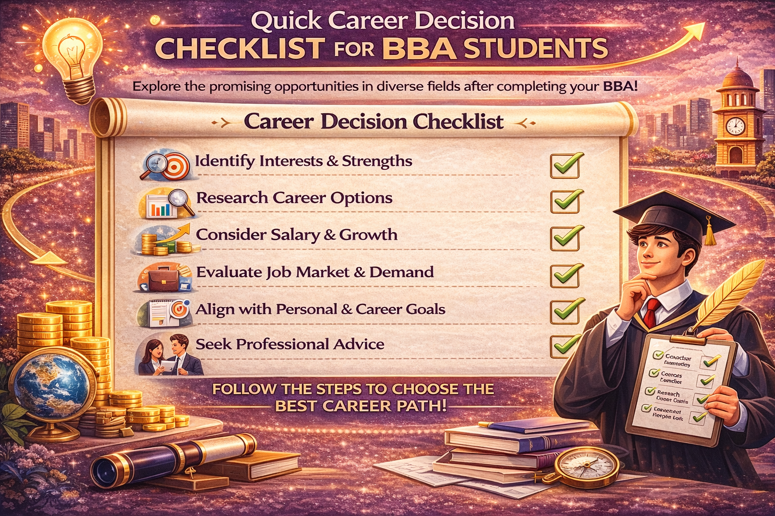 Top Career Options After BBA (2026 Guide) – Salary, Courses & Future Scope